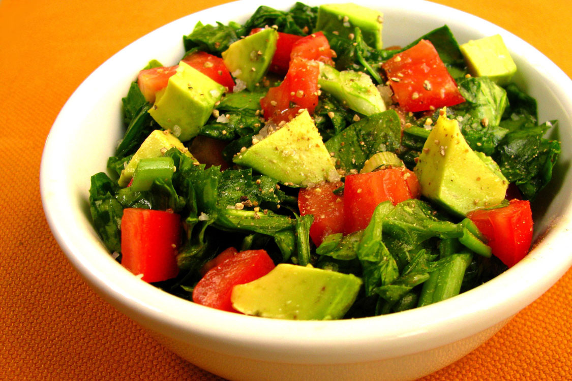 Salada de pêra-abacate: para quando não tem tempo para mais nada!